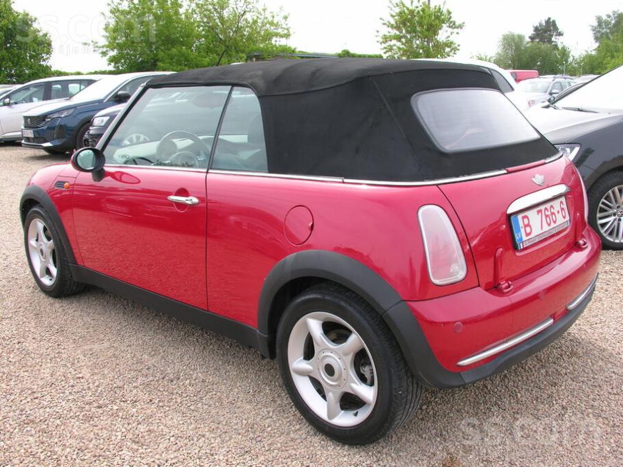 Sarkans MINI Cooper 2006 Rīga, ar dzinēja tilpumu 1.60 L un nobraukumu 0 tūkst. km par 3950 €, foto 5 vietnē AUTOMOTO.COM.LV