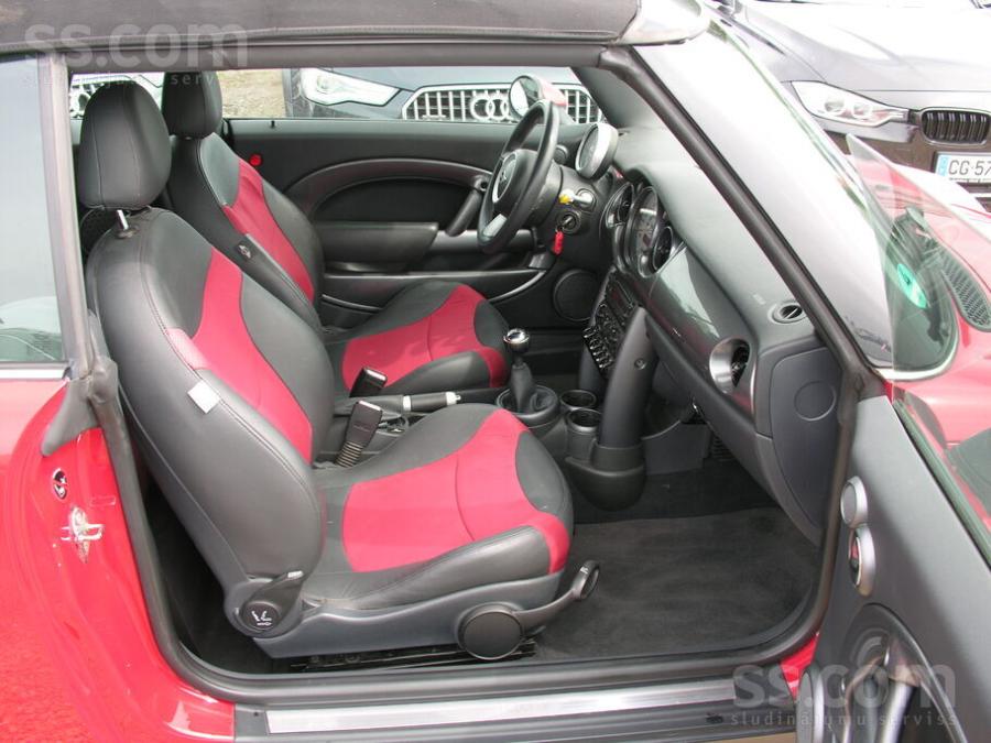 Sarkans MINI Cooper 2006 Rīga, ar dzinēja tilpumu 1.60 L un nobraukumu 0 tūkst. km par 3950 €, foto 7 vietnē AUTOMOTO.COM.LV