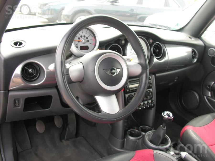 Sarkans MINI Cooper 2006 Rīga, ar dzinēja tilpumu 1.60 L un nobraukumu 0 tūkst. km par 3950 €, foto 9 vietnē AUTOMOTO.COM.LV
