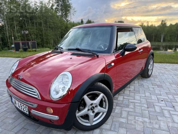 Sarkans MINI Cooper 2002 Cēsis, ar dzinēja tilpumu 1.60 L un nobraukumu 268 tūkst. km par 1300 €, foto 3 vietnē AUTOMOTO.COM.LV
