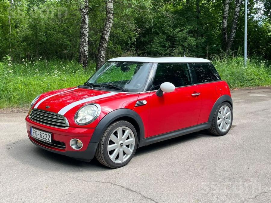 Sarkans MINI Cooper 2008 Rīga, ar dzinēja tilpumu 1.60 L un nobraukumu 0 tūkst. km par 3799 €, foto 1 vietnē AUTOMOTO.COM.LV