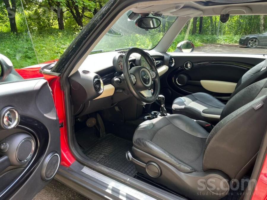 Sarkans MINI Cooper 2008 Rīga, ar dzinēja tilpumu 1.60 L un nobraukumu 0 tūkst. km par 3799 €, foto 10 vietnē AUTOMOTO.COM.LV