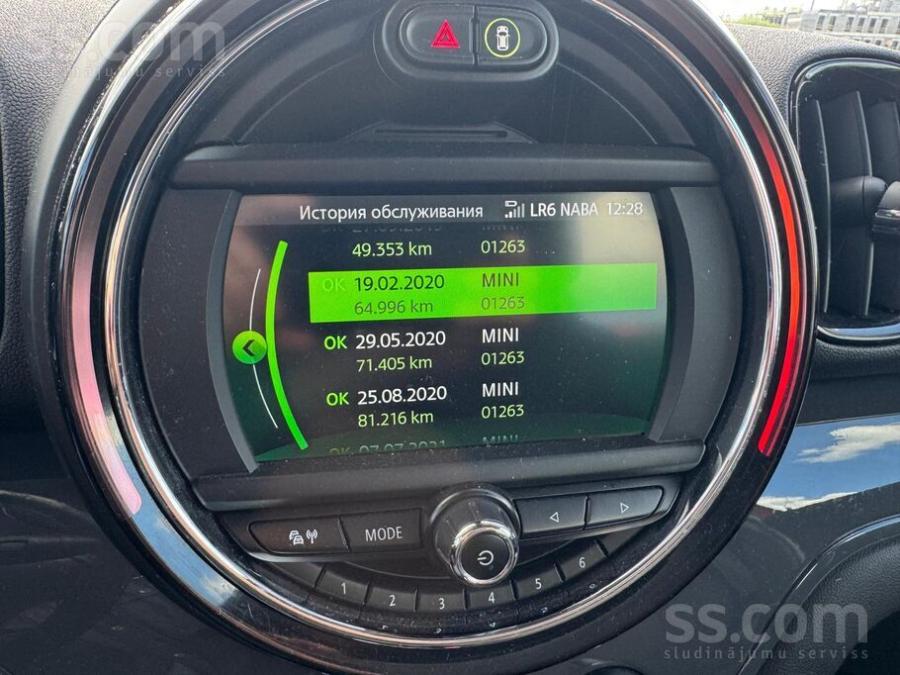 Sarkans MINI Cooper 2018 Rīga, ar dzinēja tilpumu 2.00 L un nobraukumu 152 tūkst. km par 11500 €, foto 13 vietnē AUTOMOTO.COM.LV