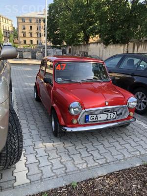 Red MINI Cooper 1990 in Riga, with an engine capacity of 1.30 L and mileage of 55 thousand km for 2500 €, photo  on AUTOMOTO.COM.LV