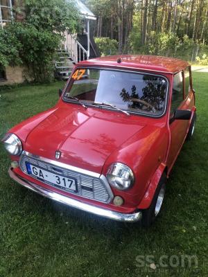 Red MINI Cooper 1990 in Riga, with an engine capacity of 1.30 L and mileage of 55 thousand km for 2500 €, photo 3 on AUTOMOTO.COM.LV
