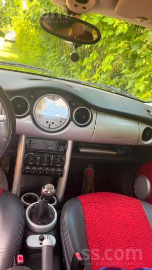 Sarkans MINI Cooper 2001 Aizkraukle, ar dzinēja tilpumu 1.60 L un nobraukumu 207 tūkst. km par 1200 €, foto 7 vietnē AUTOMOTO.COM.LV