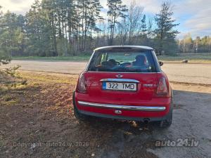 Sarkans MINI Cooper 2002 Tallina, ar dzinēja tilpumu 1.60 L un nobraukumu 460 tūkst. km par 999 €, foto 5 vietnē AUTOMOTO.COM.LV