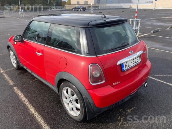 Sarkans MINI Cooper 2007 Rīga, ar dzinēja tilpumu 1.60 L un nobraukumu 177 tūkst. km par 1950 €, foto 2 vietnē AUTOMOTO.COM.LV
