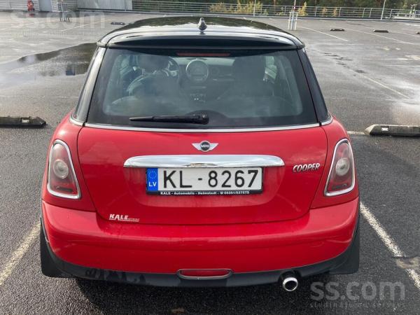 Sarkans MINI Cooper 2007 Rīga, ar dzinēja tilpumu 1.60 L un nobraukumu 177 tūkst. km par 1950 €, foto 3 vietnē AUTOMOTO.COM.LV