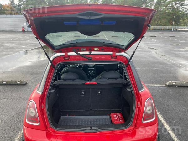 Sarkans MINI Cooper 2007 Rīga, ar dzinēja tilpumu 1.60 L un nobraukumu 177 tūkst. km par 1950 €, foto 7 vietnē AUTOMOTO.COM.LV