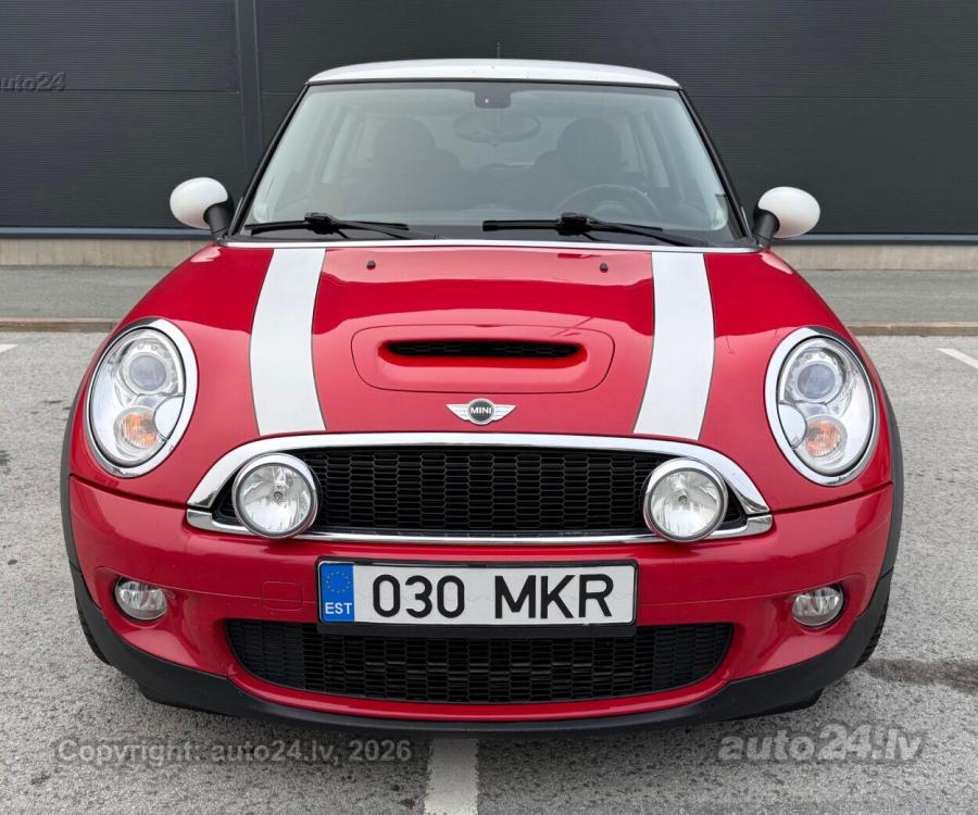 Sarkans MINI Cooper 2007 Tallina, ar dzinēja tilpumu 1.60 L un nobraukumu 169 tūkst. km par 3999 €, foto 1 vietnē AUTOMOTO.COM.LV