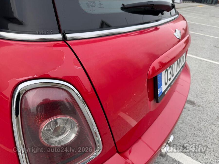 Sarkans MINI Cooper 2007 Tallina, ar dzinēja tilpumu 1.60 L un nobraukumu 169 tūkst. km par 3999 €, foto 8 vietnē AUTOMOTO.COM.LV