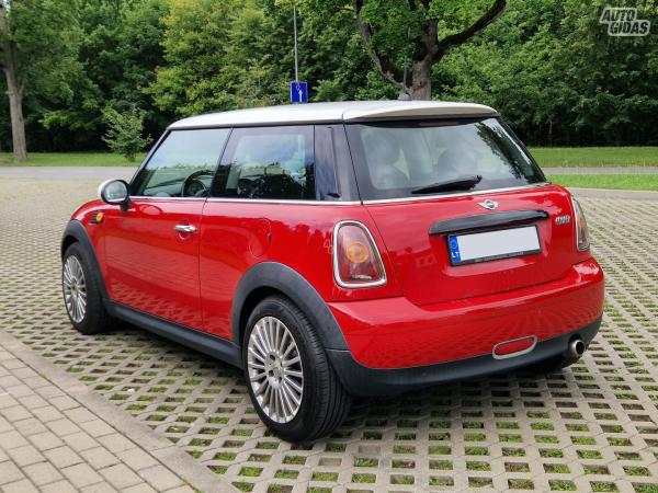 Sarkans MINI Cooper 2007 Kauņa, ar dzinēja tilpumu 1.60 L un nobraukumu 158 tūkst. km par 2400 €, foto 4 vietnē AUTOMOTO.COM.LV