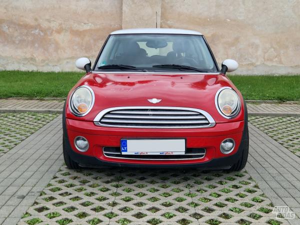 Sarkans MINI Cooper 2007 Kauņa, ar dzinēja tilpumu 1.60 L un nobraukumu 158 tūkst. km par 2400 €, foto 7 vietnē AUTOMOTO.COM.LV