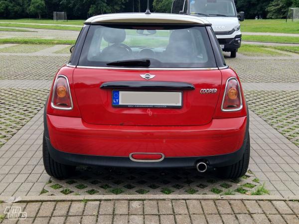 Sarkans MINI Cooper 2007 Kauņa, ar dzinēja tilpumu 1.60 L un nobraukumu 158 tūkst. km par 2400 €, foto 8 vietnē AUTOMOTO.COM.LV
