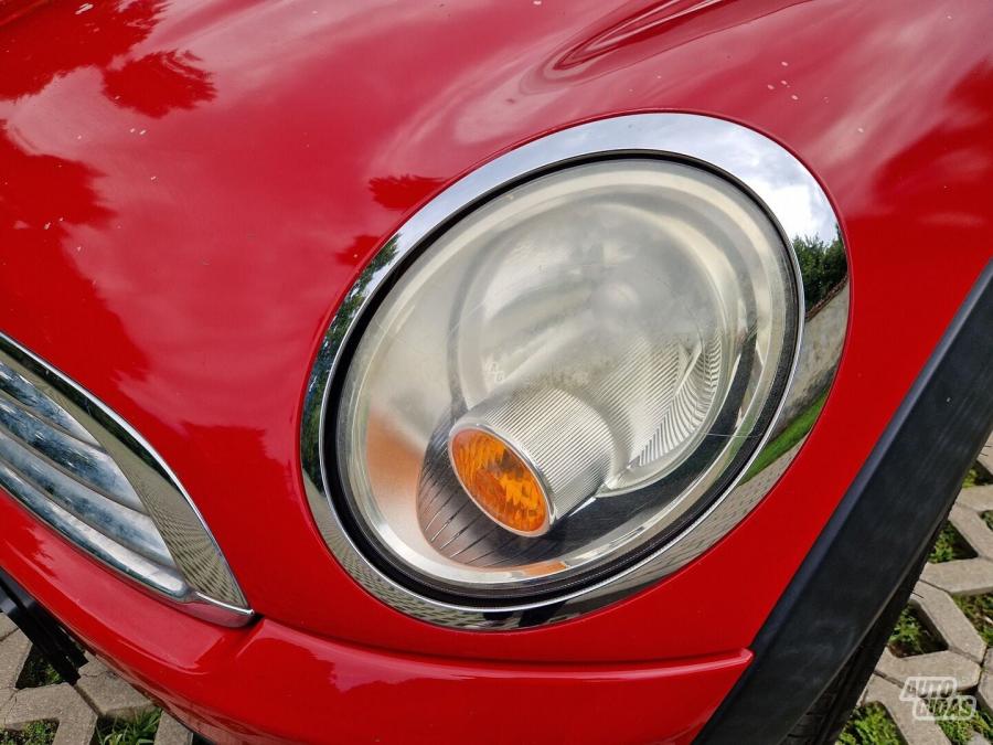 Red MINI Cooper 2007 in Kaunas, with an engine capacity of 1.60 L and mileage of 158 thousand km for 2500 €, photo 20 on AUTOMOTO.COM.LV
