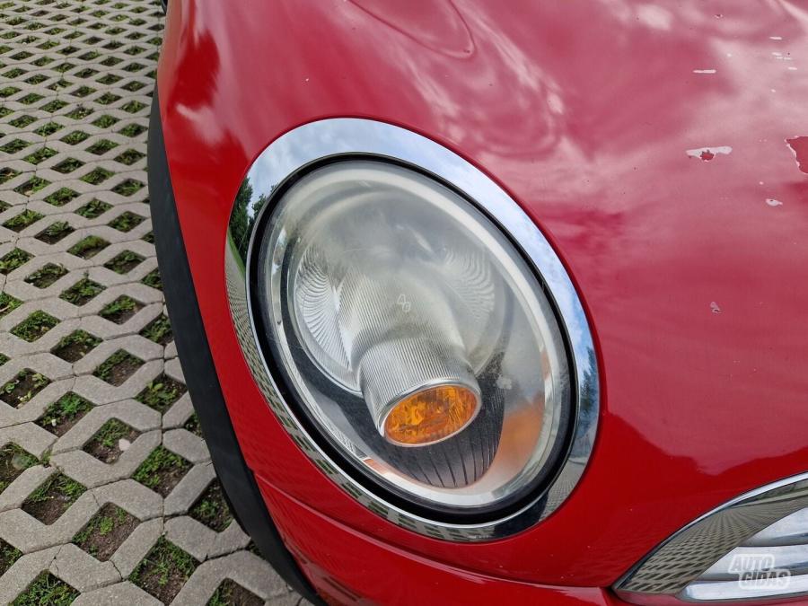 Red MINI Cooper 2007 in Kaunas, with an engine capacity of 1.60 L and mileage of 158 thousand km for 2500 €, photo 21 on AUTOMOTO.COM.LV
