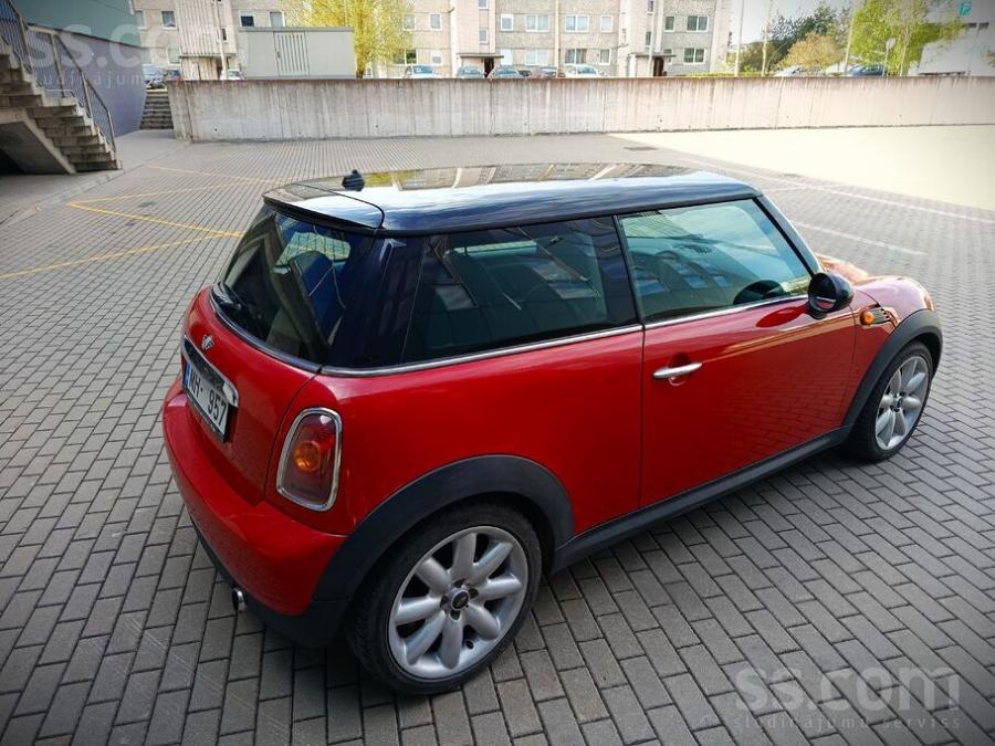 Sarkans MINI Cooper 2007 Jēkabpils, ar dzinēja tilpumu 1.60 L un nobraukumu 233 tūkst. km par 2900 €, foto 3 vietnē AUTOMOTO.COM.LV