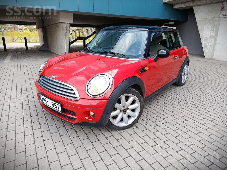 Sarkans MINI Cooper 2007 Jēkabpils, ar dzinēja tilpumu 1.60 L un nobraukumu 233 tūkst. km par 2900 €, foto 4 vietnē AUTOMOTO.COM.LV