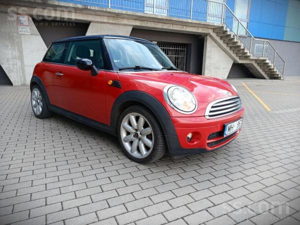 Sarkans MINI Cooper 2007 Jēkabpils, ar dzinēja tilpumu 1.60 L un nobraukumu 233 tūkst. km par 2900 €, foto 4 vietnē AUTOMOTO.COM.LV
