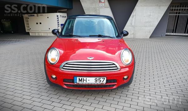 Sarkans MINI Cooper 2007 Jēkabpils, ar dzinēja tilpumu 1.60 L un nobraukumu 233 tūkst. km par 2900 €, foto 5 vietnē AUTOMOTO.COM.LV