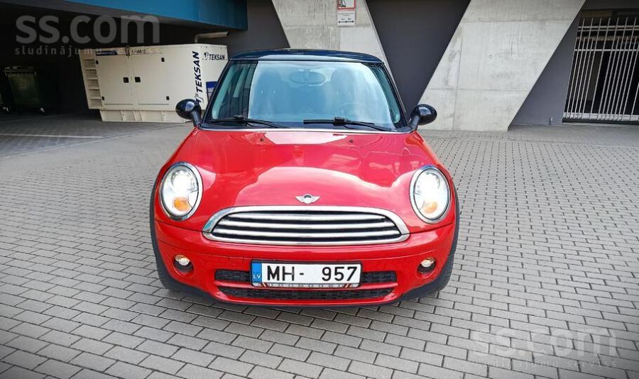 Sarkans MINI Cooper 2007 Jēkabpils, ar dzinēja tilpumu 1.60 L un nobraukumu 233 tūkst. km par 2900 €, foto 6 vietnē AUTOMOTO.COM.LV