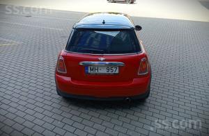 Sarkans MINI Cooper 2007 Jēkabpils, ar dzinēja tilpumu 1.60 L un nobraukumu 233 tūkst. km par 2900 €, foto 7 vietnē AUTOMOTO.COM.LV