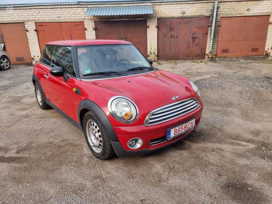 Sarkans MINI Cooper 2007 Alīta, ar dzinēja tilpumu 1.40 L un nobraukumu 192 tūkst. km par 2170 €, foto 5 vietnē AUTOMOTO.COM.LV