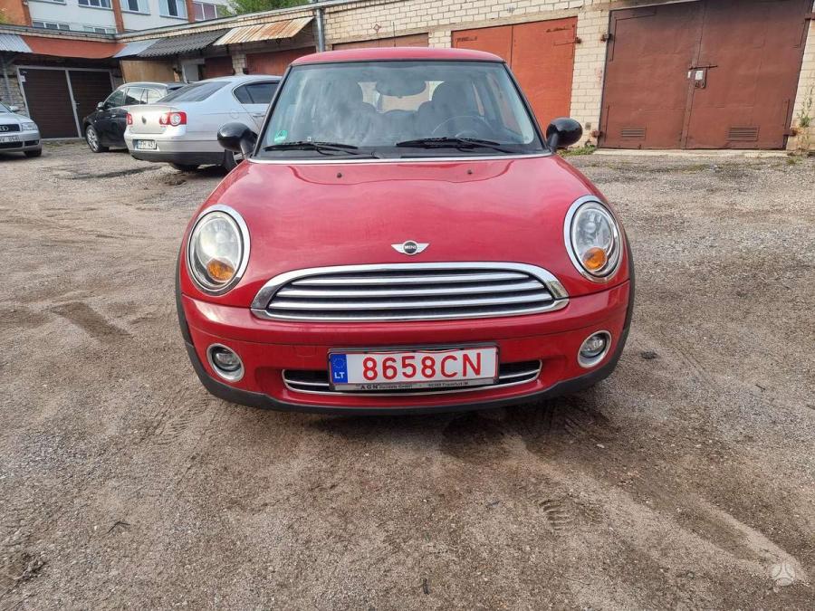 Sarkans MINI Cooper 2007 Alīta, ar dzinēja tilpumu 1.40 L un nobraukumu 192 tūkst. km par 2170 €, foto 7 vietnē AUTOMOTO.COM.LV