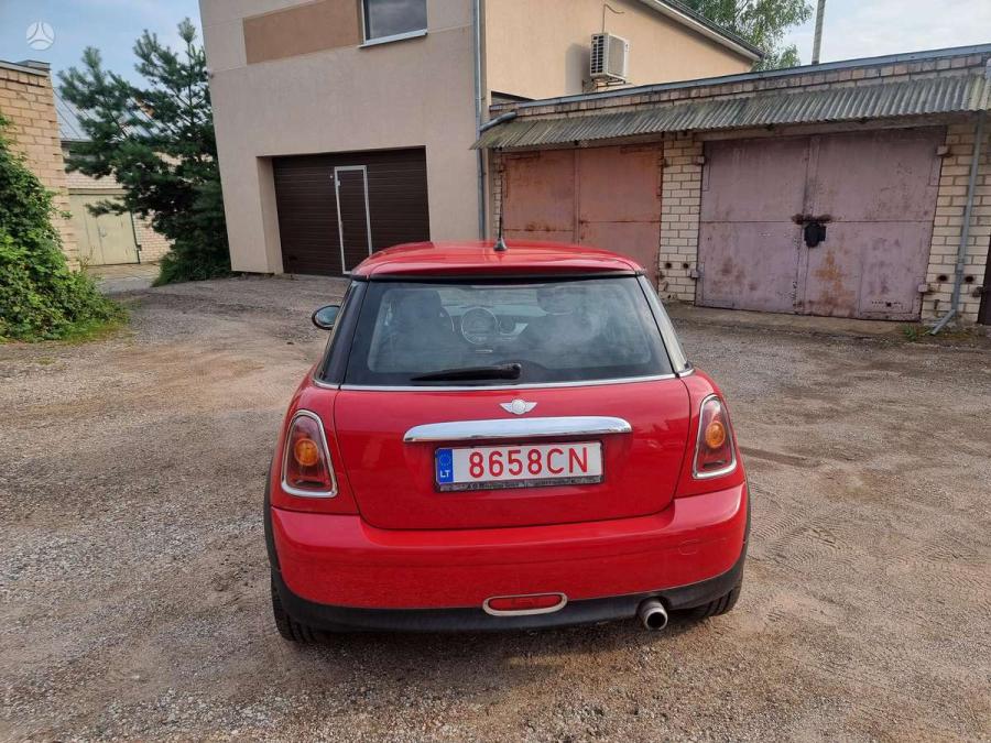 Sarkans MINI Cooper 2007 Alīta, ar dzinēja tilpumu 1.40 L un nobraukumu 192 tūkst. km par 2170 €, foto 9 vietnē AUTOMOTO.COM.LV