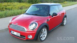 Red MINI Cooper 2007 in Riga, with an engine capacity of 1.60 L and mileage of 274 thousand km for 4900 €, photo  on AUTOMOTO.COM.LV