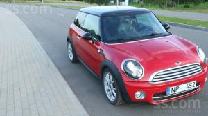 Sarkans MINI Cooper 2007 Rīga, ar dzinēja tilpumu 1.60 L un nobraukumu 275 tūkst. km par 4000 €, foto 3 vietnē AUTOMOTO.COM.LV
