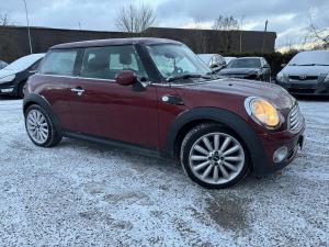 Sarkans MINI Cooper 2008 Jurbarkas, ar dzinēja tilpumu 1.40 L un nobraukumu 193 tūkst. km par 2999 €, foto 9 vietnē AUTOMOTO.COM.LV
