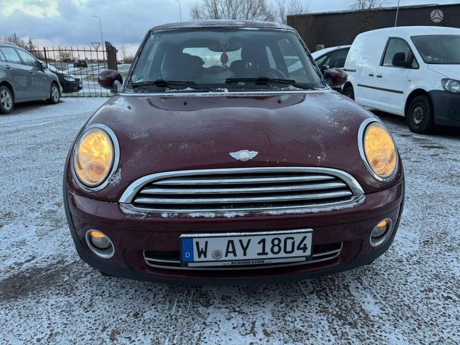 Sarkans MINI Cooper 2008 Jurbarkas, ar dzinēja tilpumu 1.40 L un nobraukumu 193 tūkst. km par 2999 €, foto 16 vietnē AUTOMOTO.COM.LV