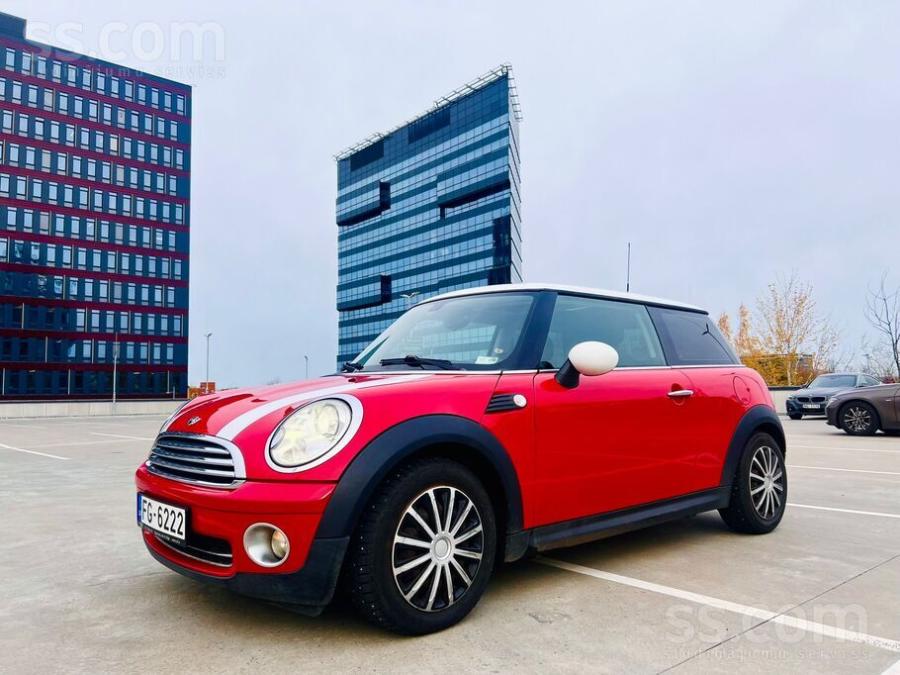 Sarkans MINI Cooper 2008 Rīga, ar dzinēja tilpumu 1.60 L un nobraukumu 215 tūkst. km par 3350 €, foto 3 vietnē AUTOMOTO.COM.LV