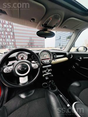 Sarkans MINI Cooper 2008 Rīga, ar dzinēja tilpumu 1.60 L un nobraukumu 215 tūkst. km par 3350 €, foto 6 vietnē AUTOMOTO.COM.LV