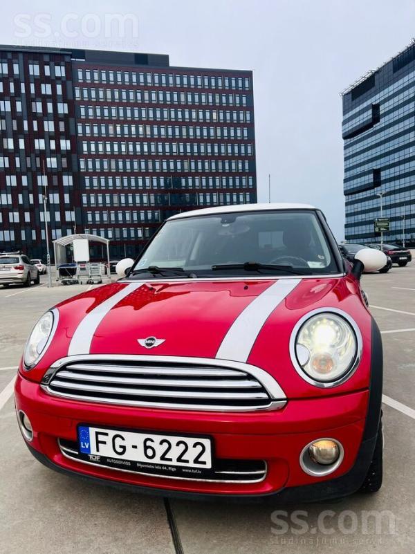 Sarkans MINI Cooper 2008 Rīga, ar dzinēja tilpumu 1.60 L un nobraukumu 210 tūkst. km par 3200 €, foto 4 vietnē AUTOMOTO.COM.LV
