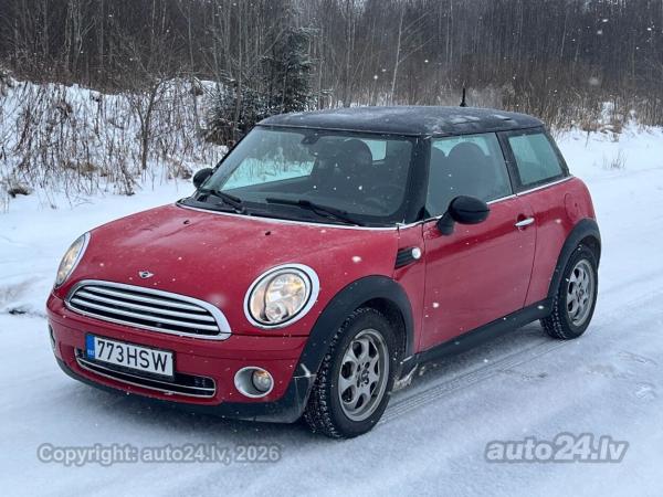 Sarkans MINI Cooper 2009 Tartu, ar dzinēja tilpumu 1.60 L un nobraukumu 129 tūkst. km par 2600 €, foto 1 vietnē AUTOMOTO.COM.LV