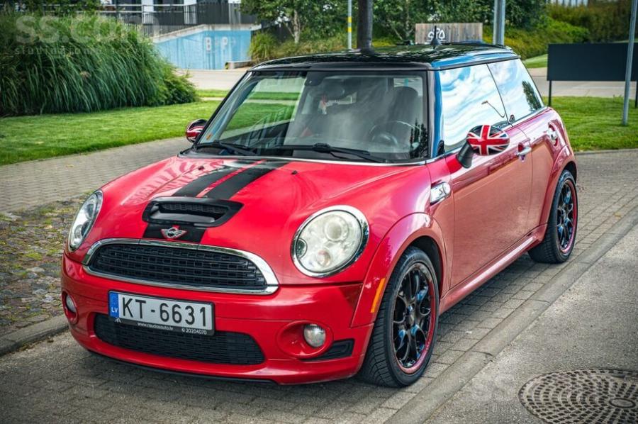 Sarkans MINI Cooper 2009 Rīga, ar dzinēja tilpumu 1.60 L un nobraukumu 134 tūkst. km par 3990 €, foto 1 vietnē AUTOMOTO.COM.LV