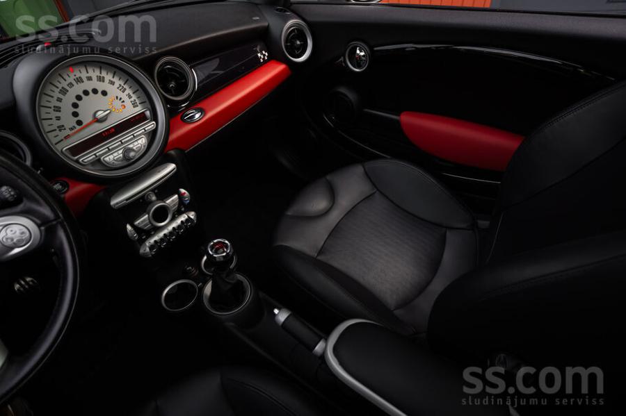 Sarkans MINI Cooper 2009 Jelgava, ar dzinēja tilpumu 1.60 L un nobraukumu 0 tūkst. km par 6999 €, foto 14 vietnē AUTOMOTO.COM.LV