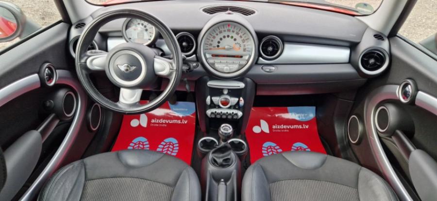 Sarkans MINI Cooper 2010 Rīga, ar dzinēja tilpumu 1.60 L un nobraukumu 173 tūkst. km par 5850 €, foto 23 vietnē AUTOMOTO.COM.LV
