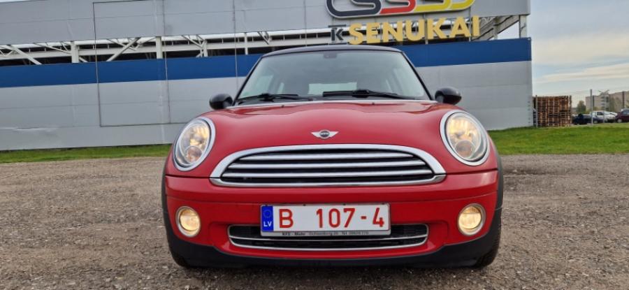 Sarkans MINI Cooper 2010 Rīga, ar dzinēja tilpumu 1.60 L un nobraukumu 173 tūkst. km par 5850 €, foto 24 vietnē AUTOMOTO.COM.LV
