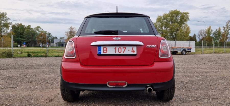 Sarkans MINI Cooper 2010 Rīga, ar dzinēja tilpumu 1.60 L un nobraukumu 173 tūkst. km par 5850 €, foto 28 vietnē AUTOMOTO.COM.LV