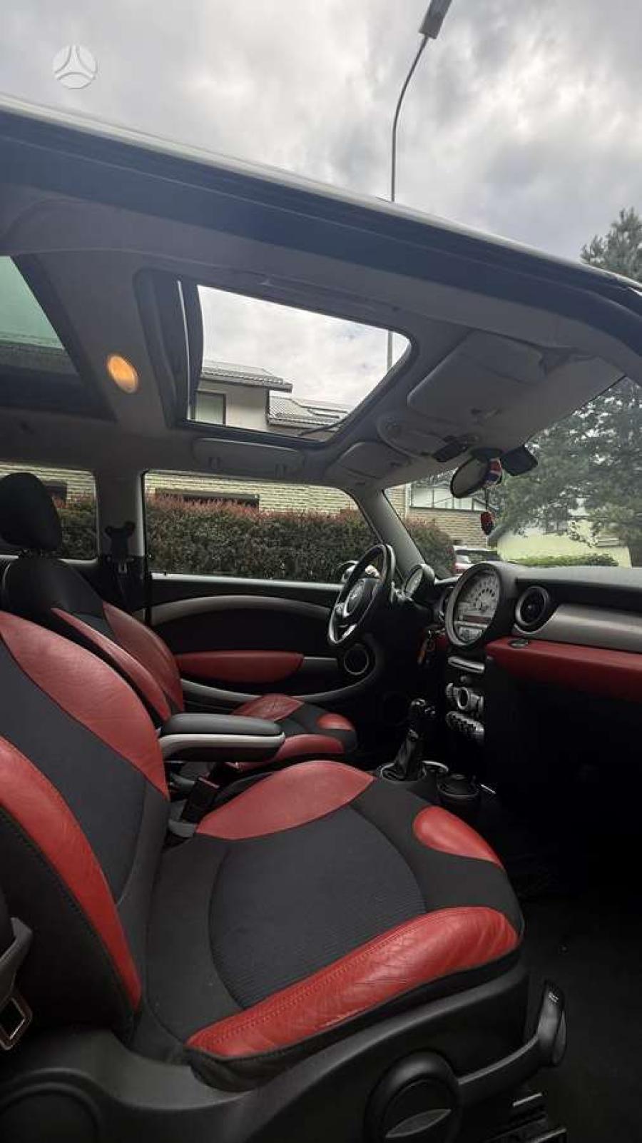 Sarkans MINI Cooper 2010 Viļņa, ar dzinēja tilpumu 1.60 L un nobraukumu 200 tūkst. km par 3950 €, foto 18 vietnē AUTOMOTO.COM.LV