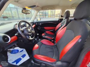 Sarkans MINI Cooper 2011 Šauļi, ar dzinēja tilpumu 1.60 L un nobraukumu 207 tūkst. km par 3950 €, foto 10 vietnē AUTOMOTO.COM.LV