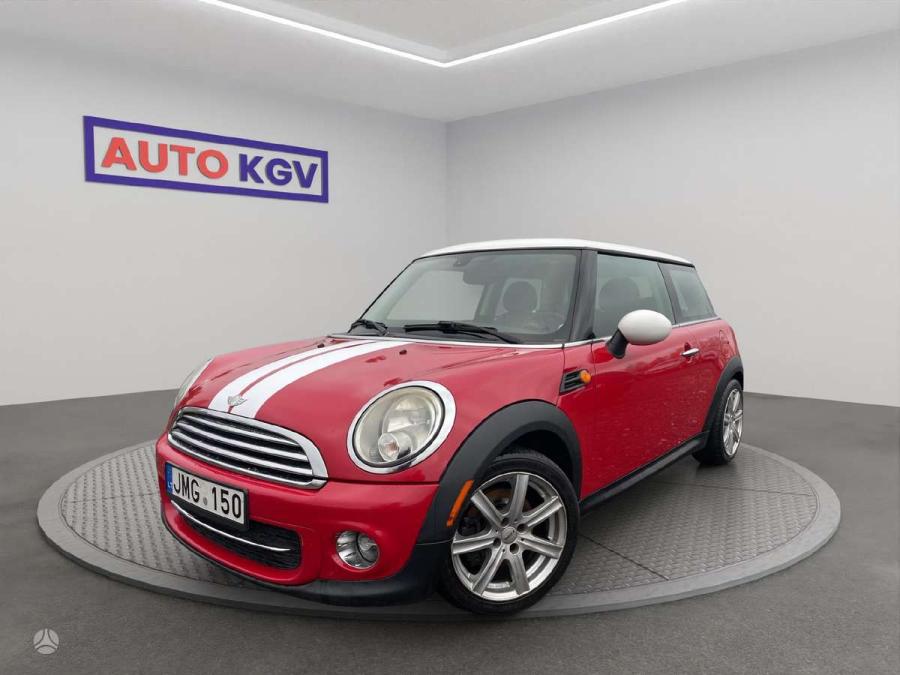 Sarkans MINI Cooper 2013 Viļņa, ar dzinēja tilpumu 1.60 L un nobraukumu 100 tūkst. km par 5999 €, foto 1 vietnē AUTOMOTO.COM.LV