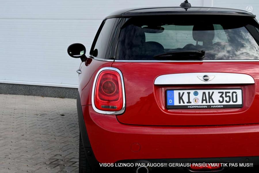 Sarkans MINI Cooper 2014 Kretinga, ar dzinēja tilpumu 1.50 L un nobraukumu 232 tūkst. km par 6450 €, foto 21 vietnē AUTOMOTO.COM.LV