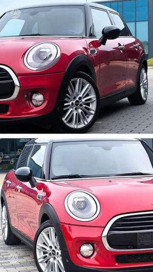 Red MINI Cooper 2016 in Siauliai, with an engine capacity of 1.50 L and mileage of 154 thousand km for 11150 €, photo 3 on AUTOMOTO.COM.LV
