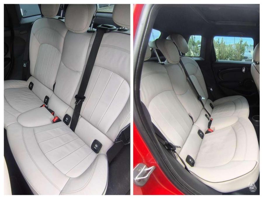 Red MINI Cooper 2016 in Siauliai, with an engine capacity of 1.50 L and mileage of 154 thousand km for 11150 €, photo 18 on AUTOMOTO.COM.LV