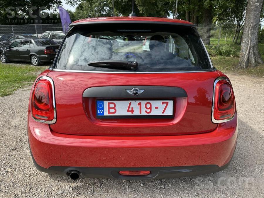 Sarkans MINI Cooper 2016 Rīga, ar dzinēja tilpumu 1.20 L un nobraukumu 99 tūkst. km par 8880 €, foto 5 vietnē AUTOMOTO.COM.LV